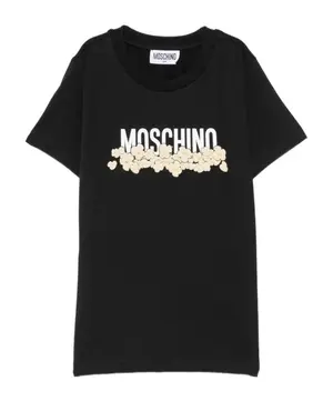 Moschino Popcorn Print Logo T-shirt