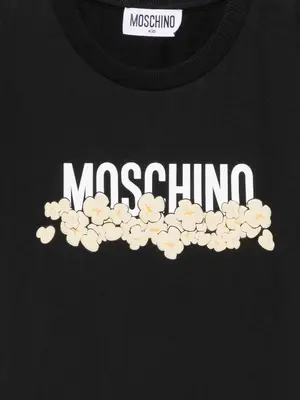 Moschino Popcorn Print Logo T-shirt