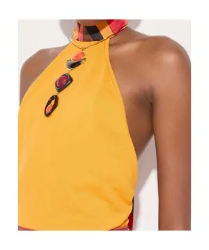 Emilio Pucci Silk-detail Top