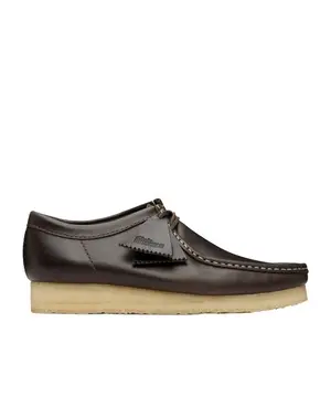 Clarks Wallabee Derby - Dark Brown