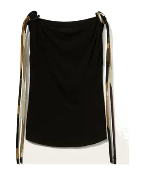 Emilio Pucci Vivara-knot Top - Black