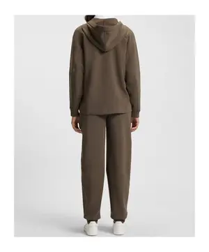 Hugo Boss Zip-up Hoodie With Drawstring