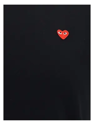 Play Comme Des Garcon Red Badge T-shirt