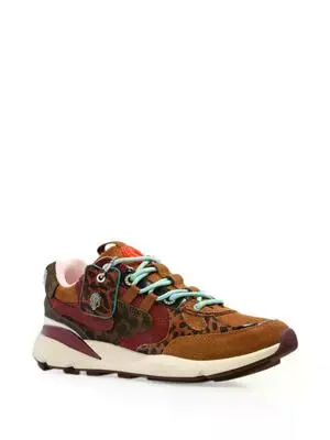 Kurt Geiger Logo-appliqué Sneakers - Brown