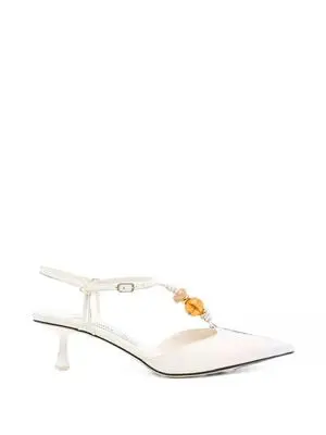 JIMMY CHOO Lauri 50 Pumps - White