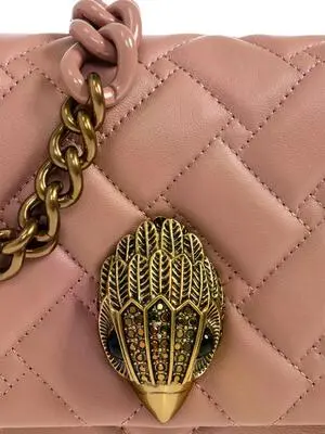 Kurt Geiger Mini Kensington Quilted Leather Shoulder Bag