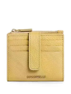 COCCINELLE Grained-leather Cardholder