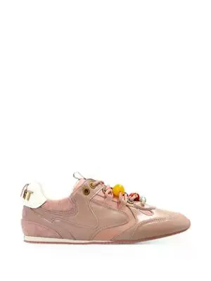 Kurt Geiger Paneled Bead Embellished Sneakers