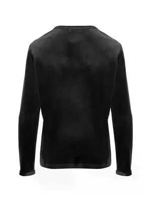 F.IT Velvet-effect Crew-neck Sweater