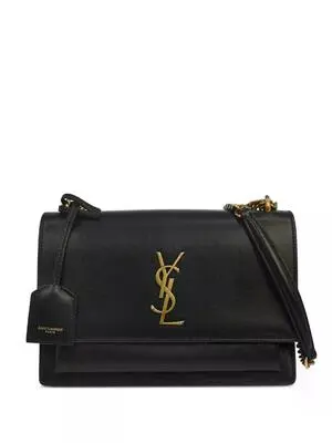 Saint Laurent Sunset Shoulder Bag - Black