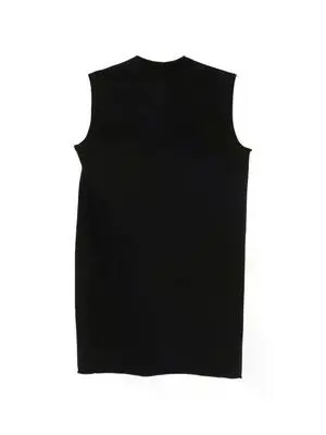 Rick Owens Crew-neck Tank Top - Black