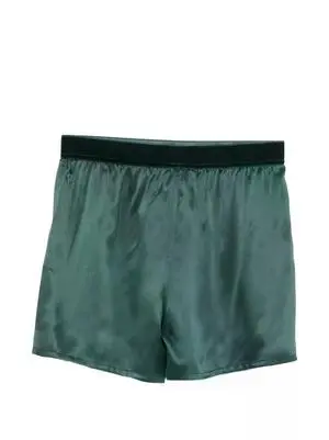 TOM FORD Logo-waistband Silk Pyjama Bottoms