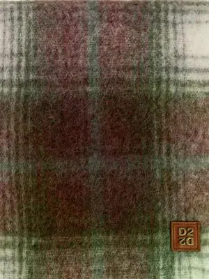 Dsquared2 Checked Fringed Scarf