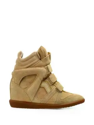 Isabel Marant Étoile Bekett Wedge Sneakers - Neutrals