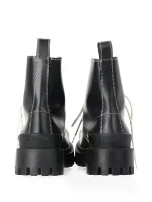 Balenciaga Strike Lace-up Ankle Boots