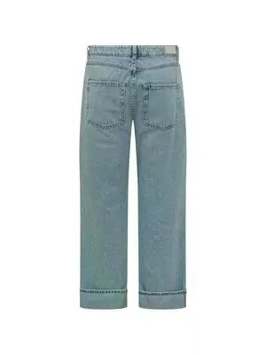 ICON DENIM LOS ANGELES Sky Tiny Turn-up Jeans