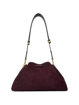 JIMMY CHOO Medium Cinch Suede Shoulder Bag