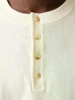Rag & Bone Half-button Long-sleeve Sweater