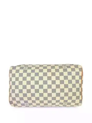LOUIS VUITTON Damier Azur Speedy 30 Handbag - Neutrals