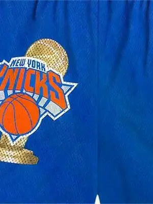 ERIC EMANUEL New York Knicks Logo-print Shorts