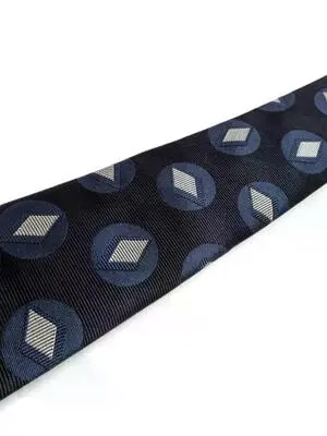 Giorgio Armani Geometric-pattern Tie