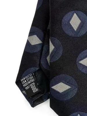 Giorgio Armani Geometric-pattern Tie
