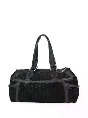 Celine Macadam Suede Travel Bag
