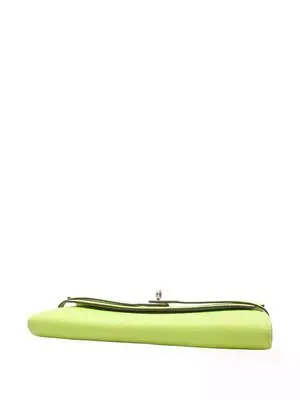 Hermès 2011 Chevre Mysore Kelly Longue Wallet Long Wallets