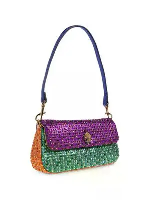 Kurt Geiger Pickle Crystal-embellished Shoulder Bag