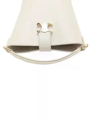 Celine 2000-2026 Small Smooth Calfskin Louise Bucket Bag Satchel