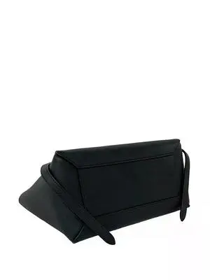 Celine Micro Grained Calfskin Belt Bag Satchel - Black