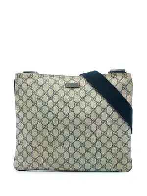 Gucci 2016-2026 Gg Supreme Crossbody Bag - Neutrals