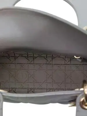 Dior Mini Lady Satchel - Grey
