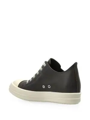 Rick Owens Low Leather Sneakers