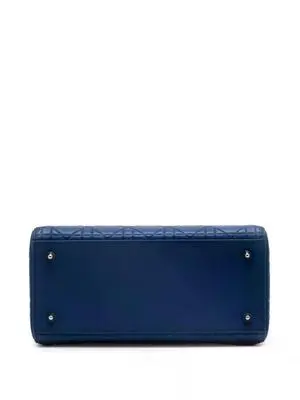 Dior Medium Lady Satchel - Blue