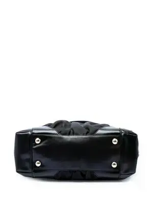 Gucci Gg Nylon Full Moon Tote Bag - Black