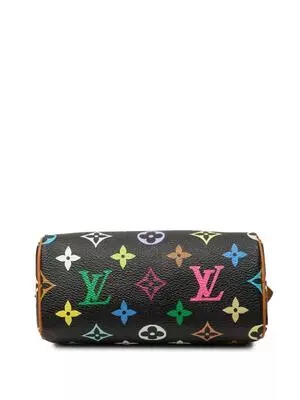 LOUIS VUITTON 1990-2010 Monogram Multicolore Mini Speedy Hl Satchel