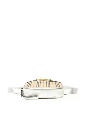 Burberry Haymarket Check Canvas Belt Bag - Neutrals