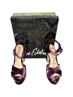 Sam Edelman Arlene Platform Sandals - Purple