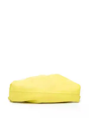 Bottega Veneta Lambskin The Mini Pouch Crossbody Bag - Yellow