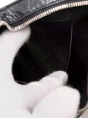 Balenciaga Lambskin Heart Chain Crossbody Bag