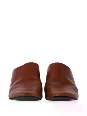 THE ROW Adela Block Heel Mules