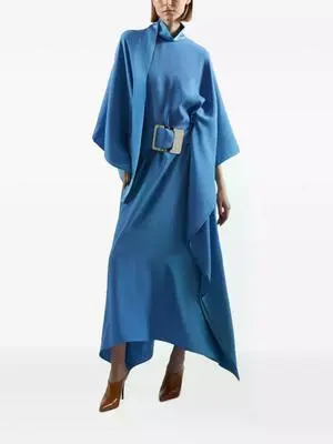 TALLER MARMO La Luna Belted Maxi Kaftan - Blue