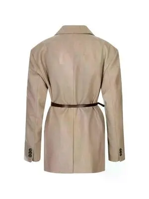 P.a.r.o.s.h Belted Double-breasted Blazer