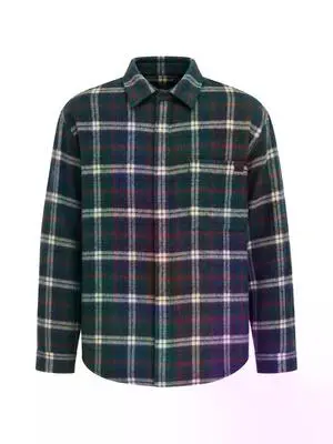 DARKPARK Check-pattern Shirt - Green