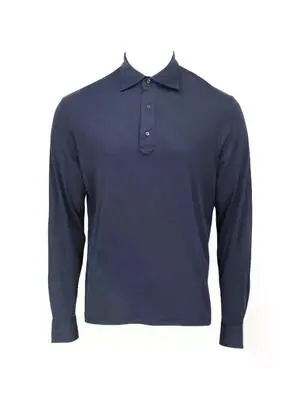 Isaia Long-sleeve Polo Shirt