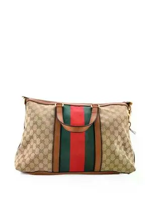 Gucci Rania Convertible Top Handle Bag - Brown