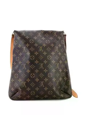 LOUIS VUITTON Monogram Canvas Musette Salsa Gm Crossbody Bag - Brown