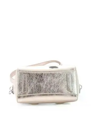 Givenchy Antigona Lock Bag Patent Mini Satchel - Gold