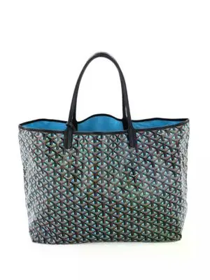 Goyard Saint Louis Claire Voie Coated Canvas Gm Tote Bag - Black